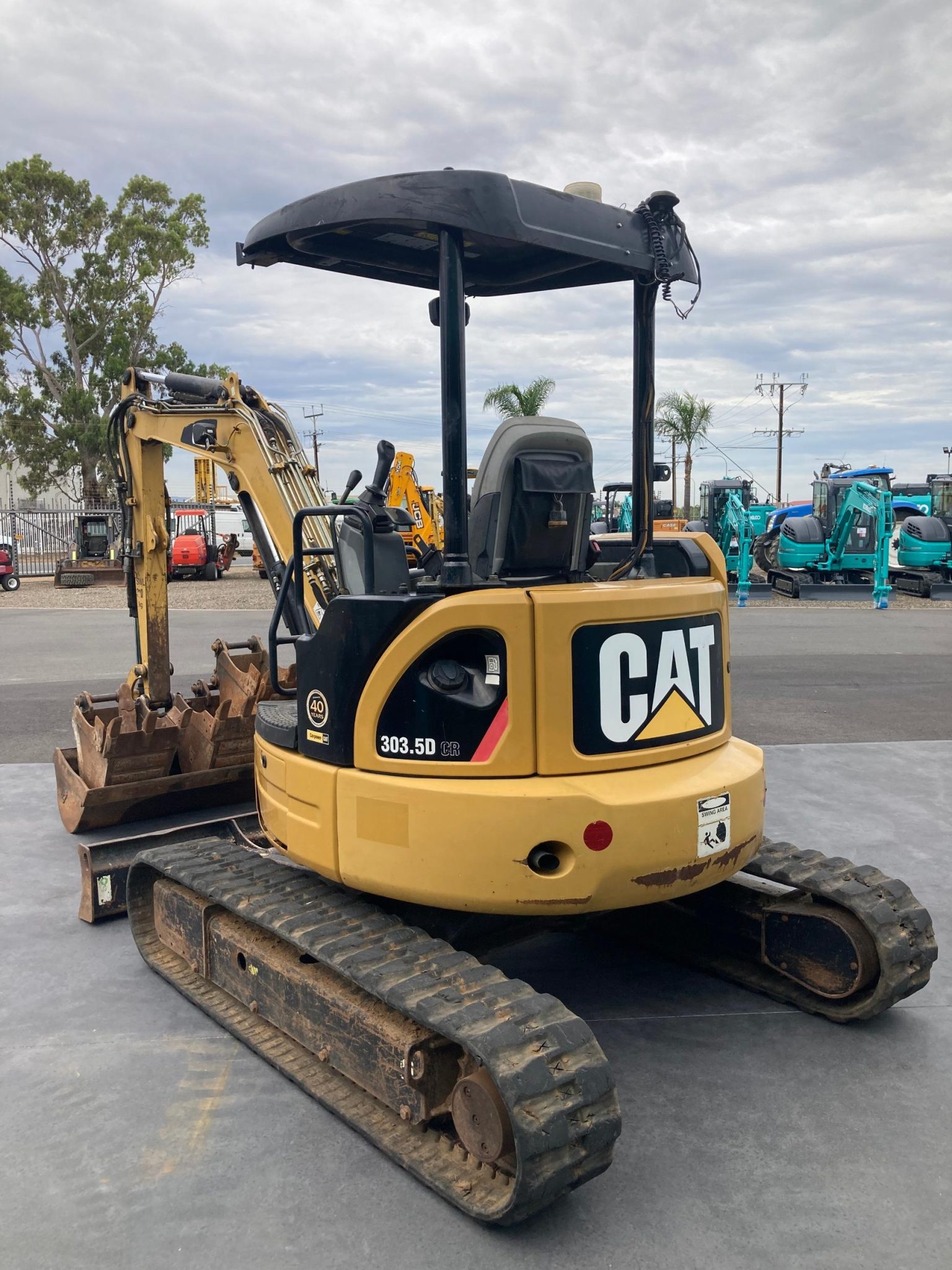 2011 Caterpillar 303.5 Cat 303.5D CR Excavator Excavator – Northeast ...