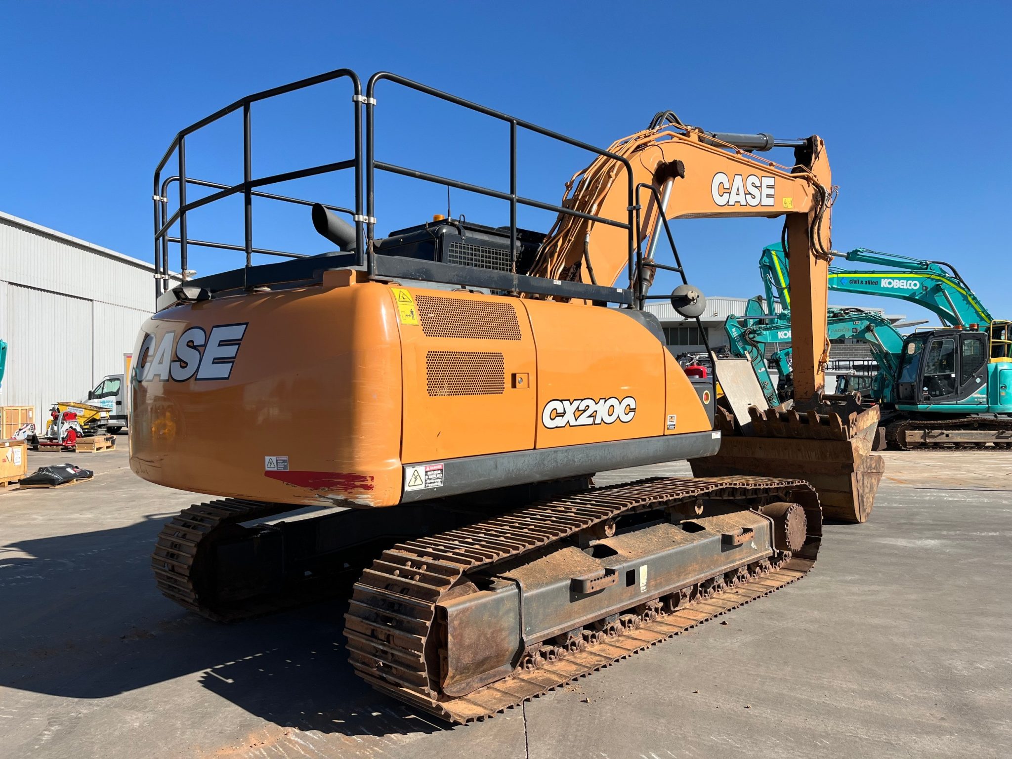 2017 CASE CX210 Case CX210C Excavator Excavator – Northeast Tractors ...